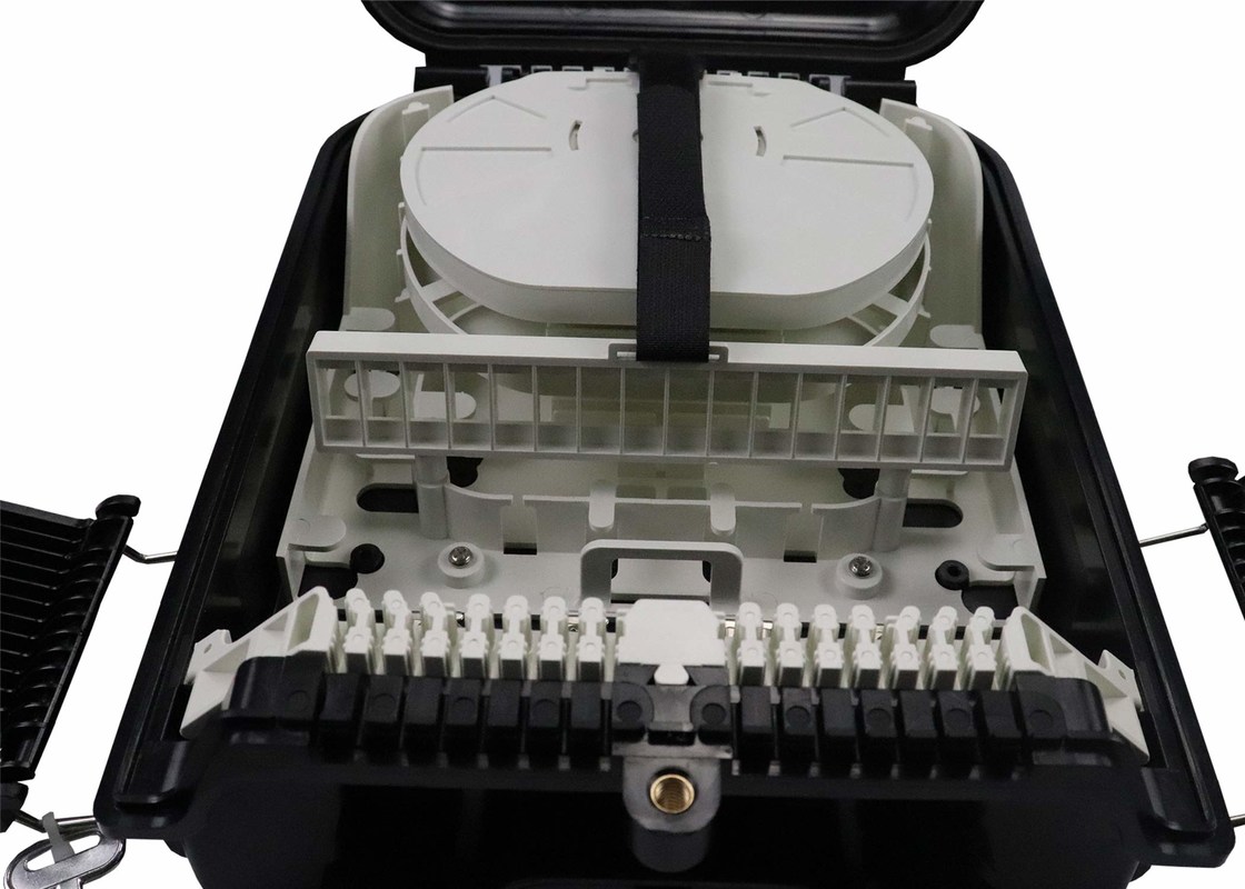 16 core Fiber Optic Joint Enclosure, splice closure PP+GF material IP68