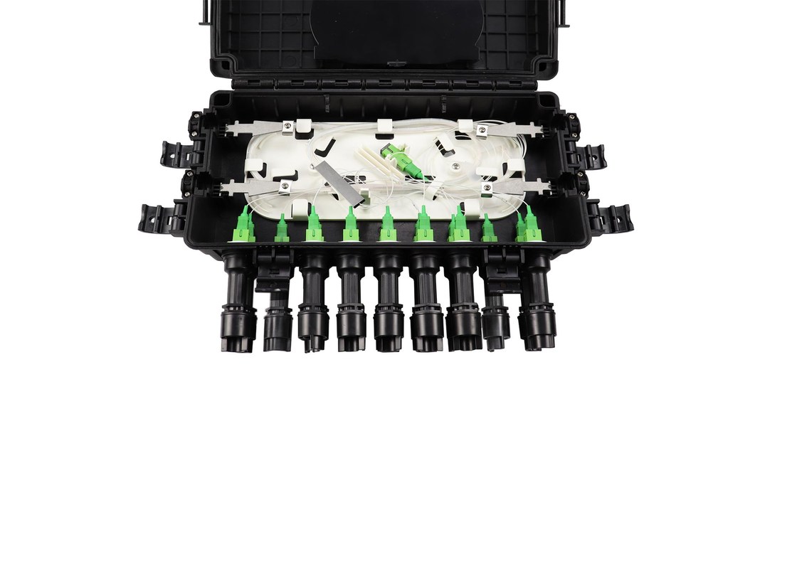 Fast Connector Outdoor Splitter Distribution Box 16 Core