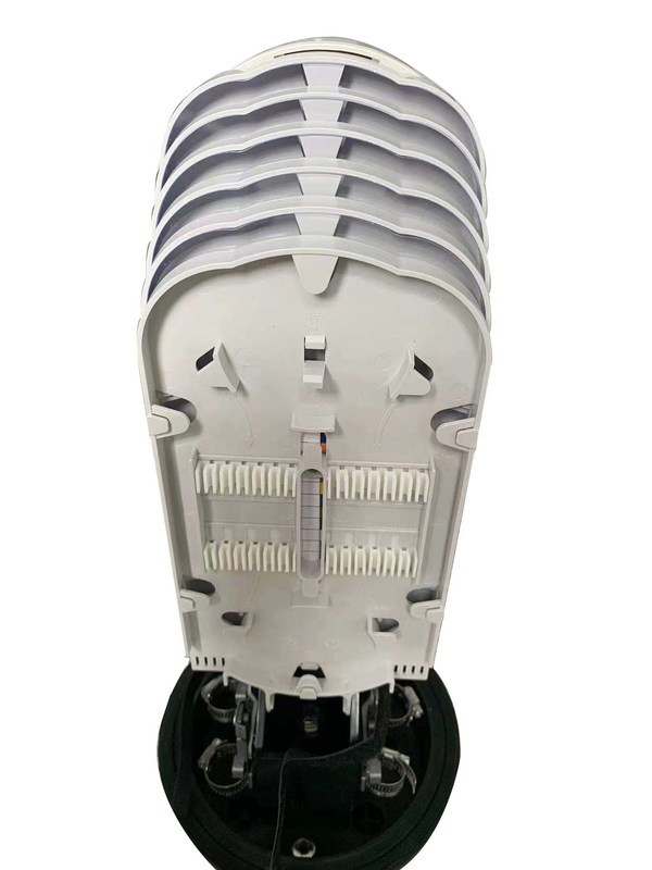 Outdoor FTTH FTTX IP68 Dome Fiber Optic Splice Closure 288 Joint Box PP ...