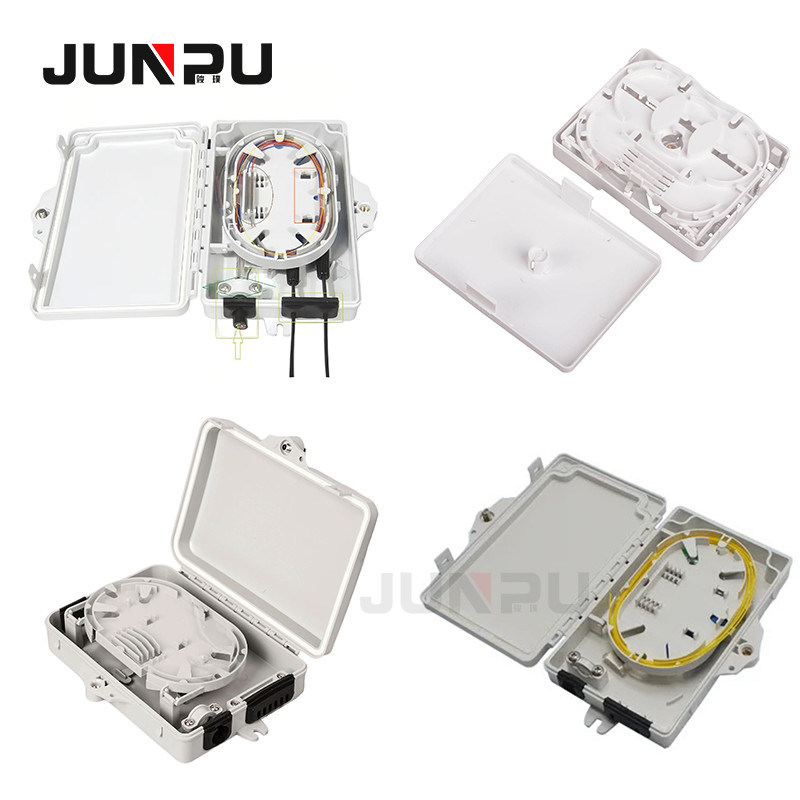 FTTH 2 Core Fiber Optic Cable IP55 Fiber Optic Terminal Distribution Box