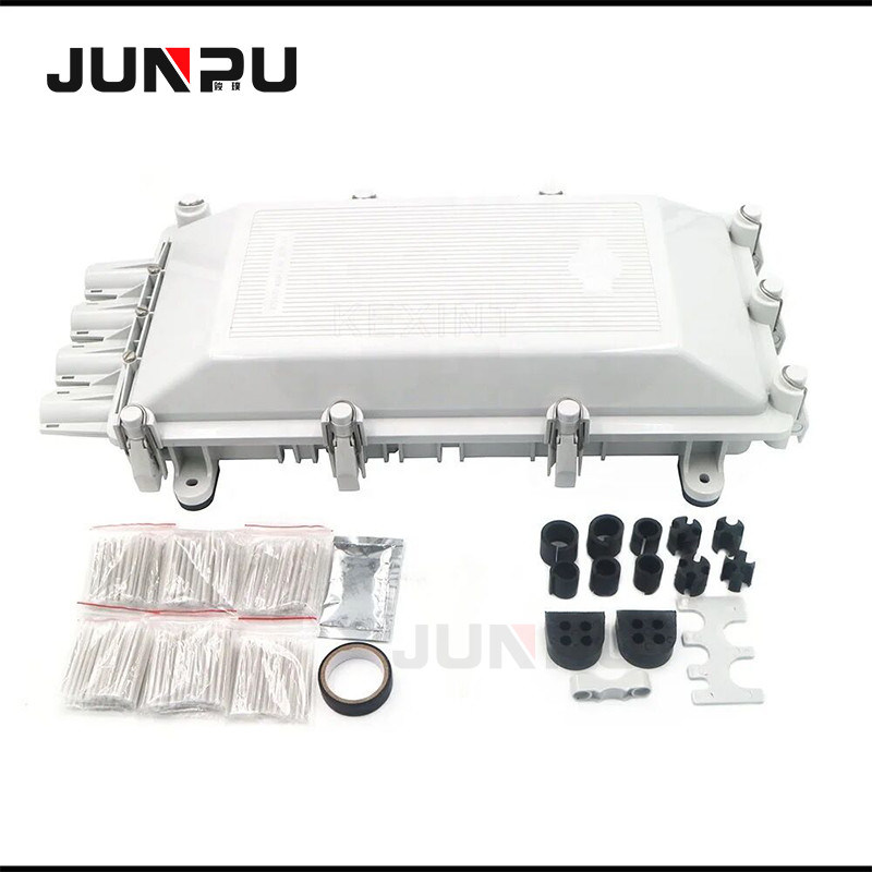 Outdoor Waterproof FTTH FTTX IP65 Dome Fiber Optic Splice Closure 256 ...