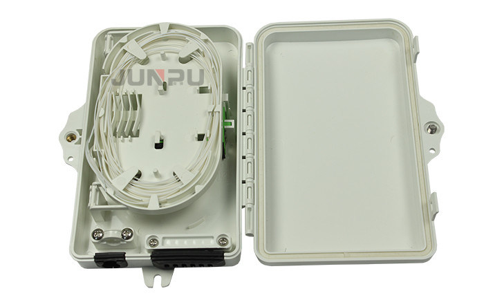 FTTH 6 core Fiber Optic Termination Box with adapter , LSZH, IP55