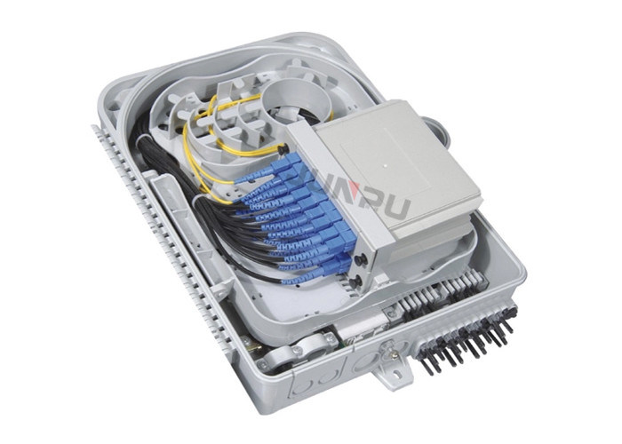 FTTH 24 core Fiber Optic Distribution Unit, optic terminal box