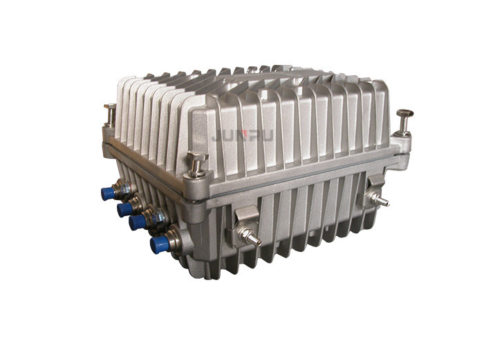 4 Output Outdoor Optical Node / Catv Optical Receiver Applied For HFC ...